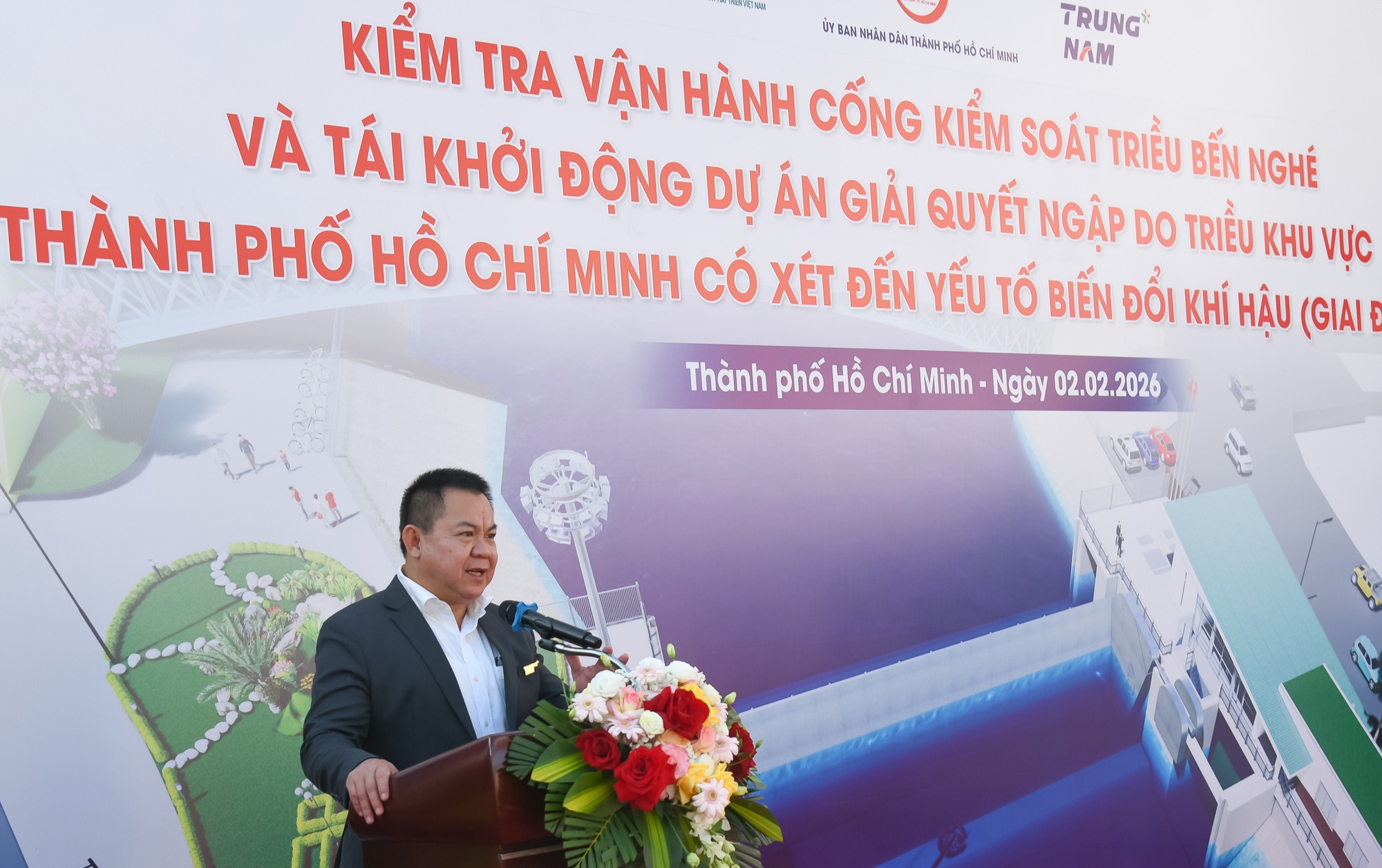 TP.HCM tái vận hành cống Bến Nghé, sớm phát huy hiệu quả Dự án Ngăn ...
