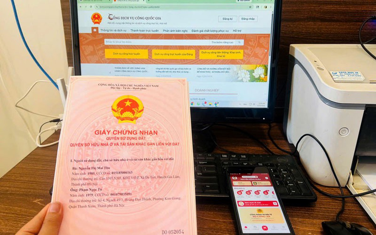 Cảnh giác với chiêu lừa "số hóa sổ đỏ"